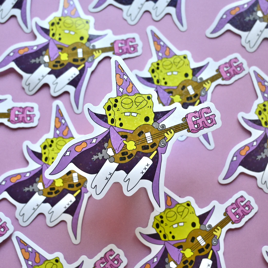 GG SpongeBob *sticker* – The Charmed Crow Collective